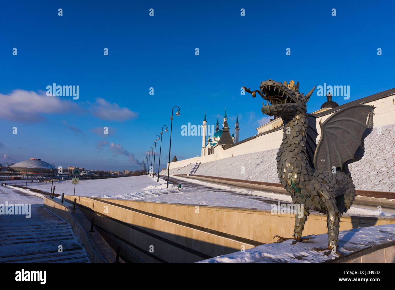 Statue kazan kremlin hi-res stock photography and images - Alamy