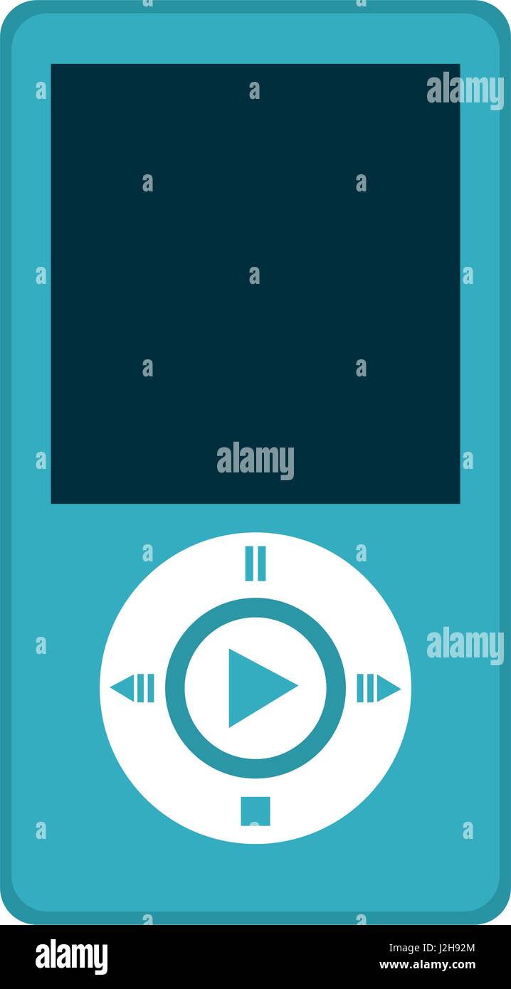 music mp3 player icon Stock Vector Image & Art - Alamy