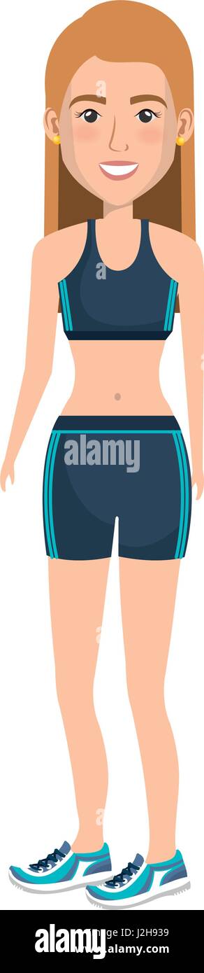 female athlete avatar character Stock Vector Image & Art - Alamy