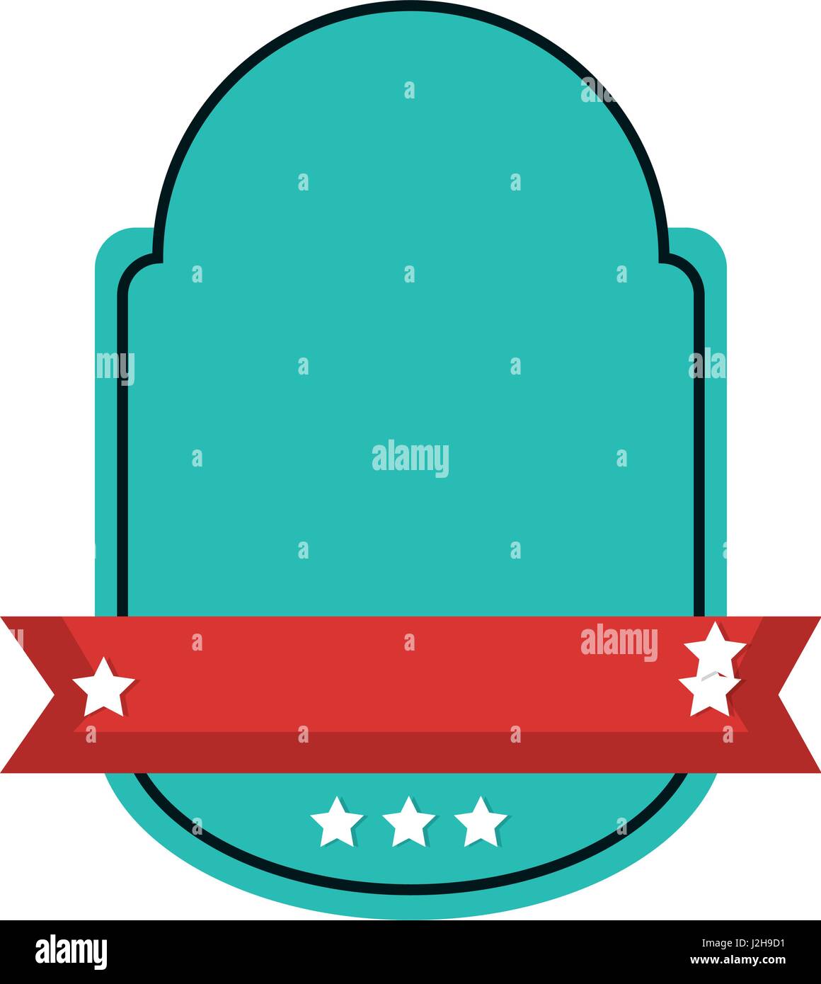emblem with stars icon Stock Vector Image & Art - Alamy