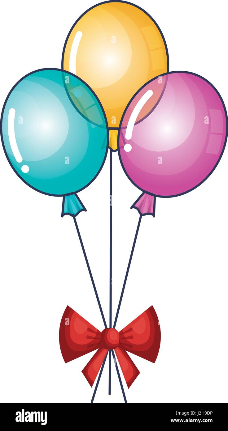 balloon air party icon Stock Vector Image & Art - Alamy