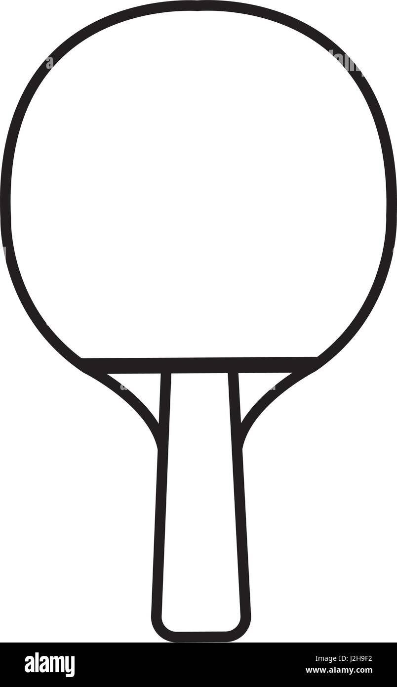 ping pong racket isolated icon Stock Vector Image & Art - Alamy