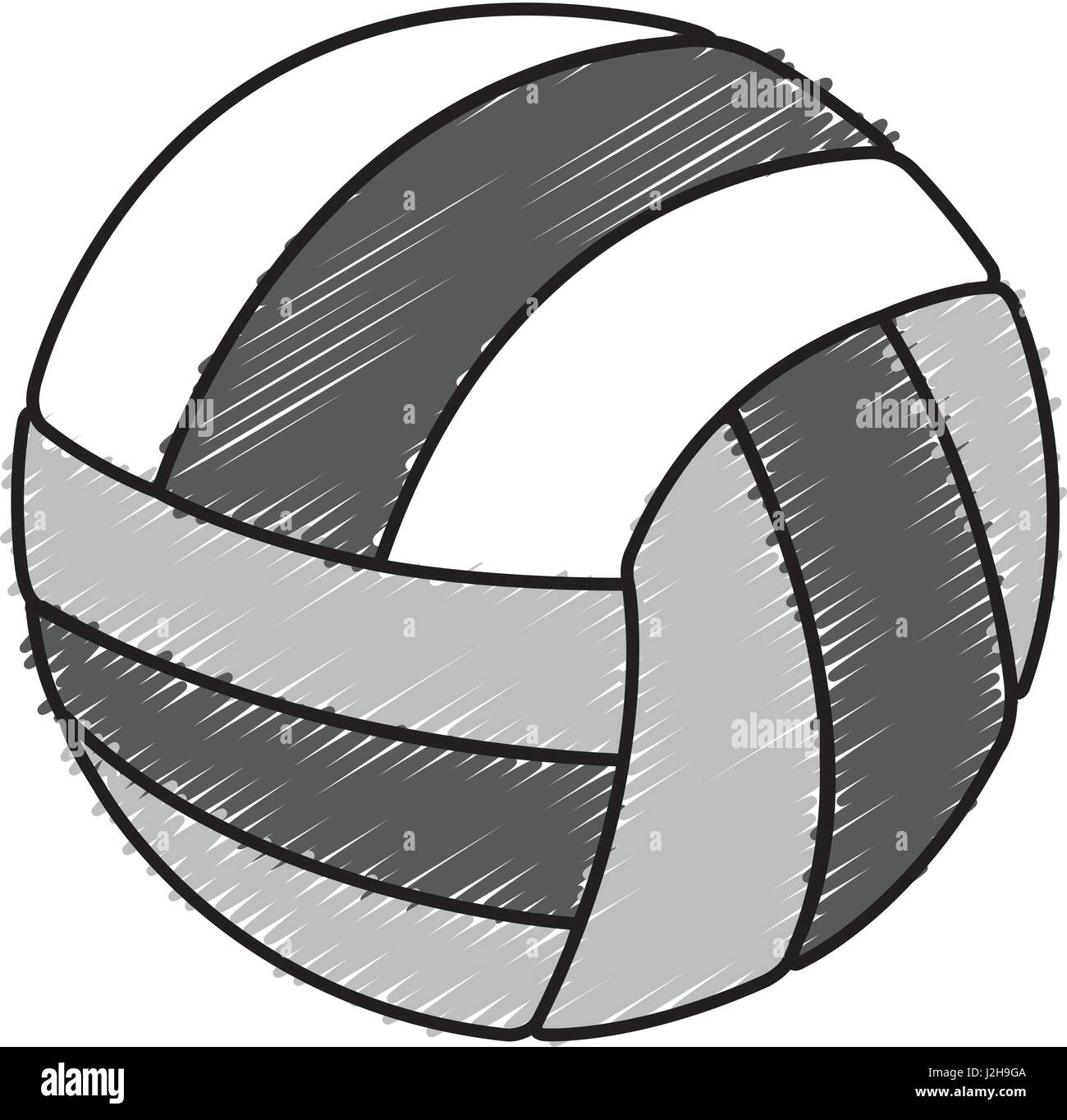 volleyball balloon isolated icon Stock Vector Image & Art - Alamy