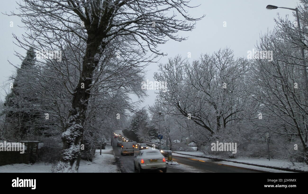 Haworth snow yorkshire winter hi-res stock photography and images - Alamy