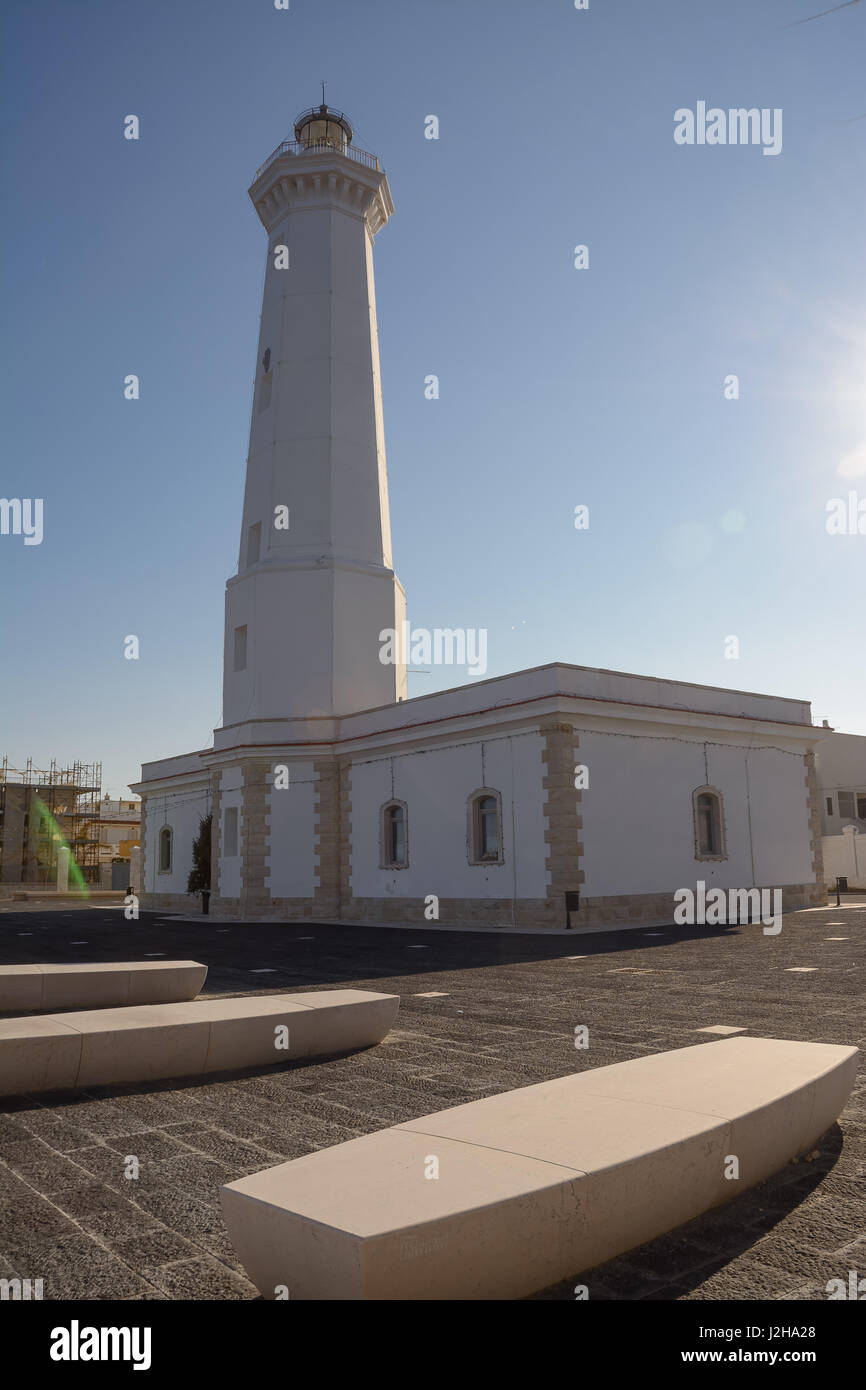Lighthouse of Torre Canne (Fasano - Italy Stock Photo - Alamy