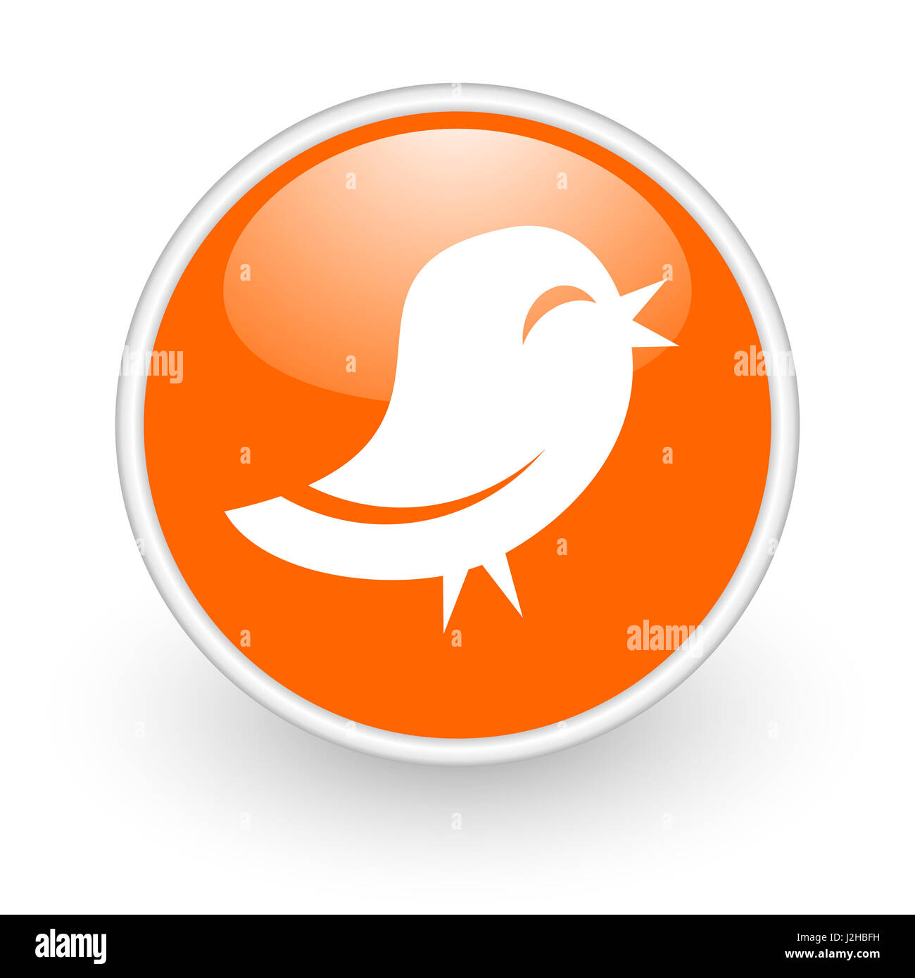 Twitter logo 3d hi-res stock photography and images - Alamy