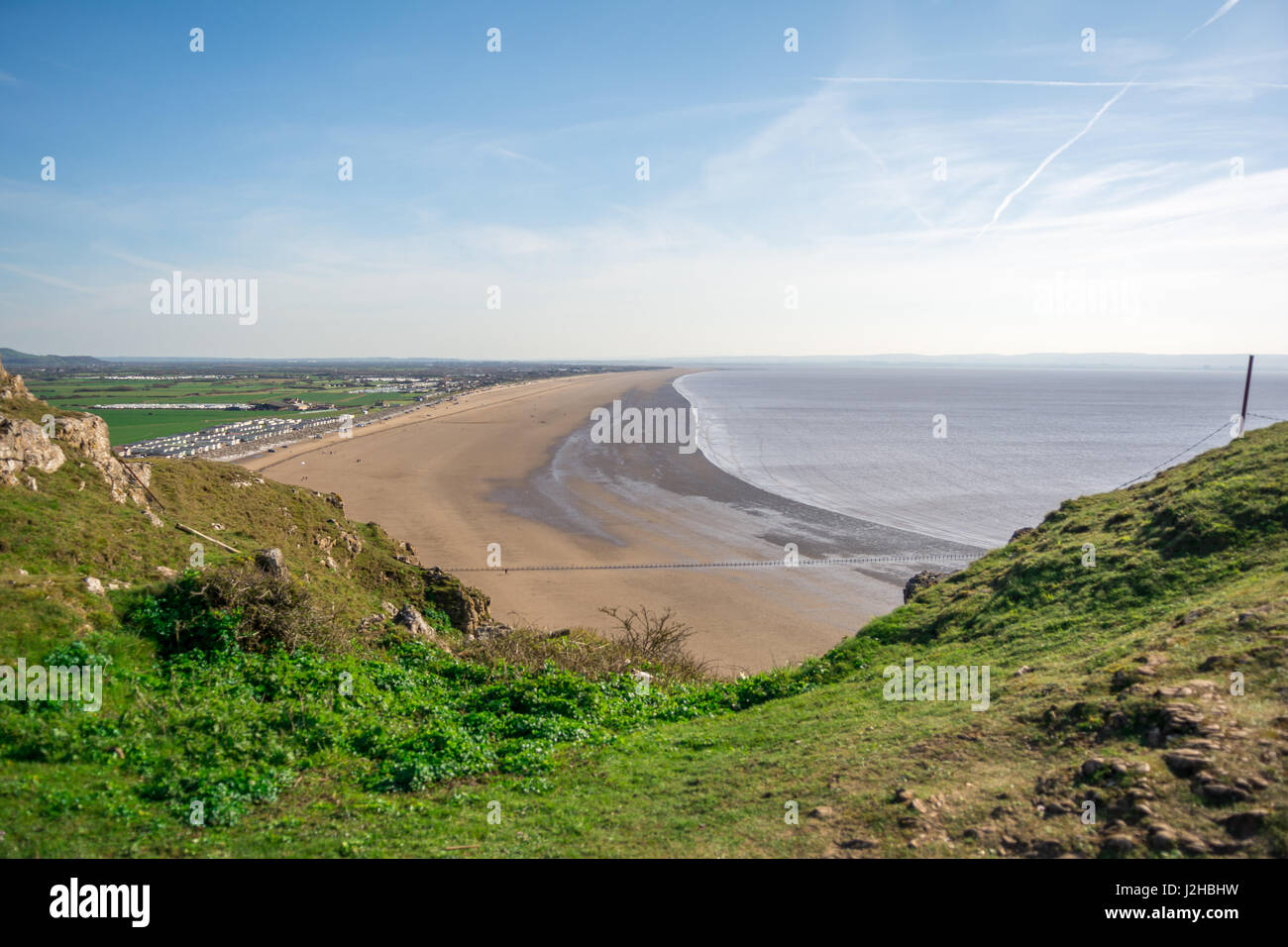 Brean sand hi-res stock photography and images - Alamy