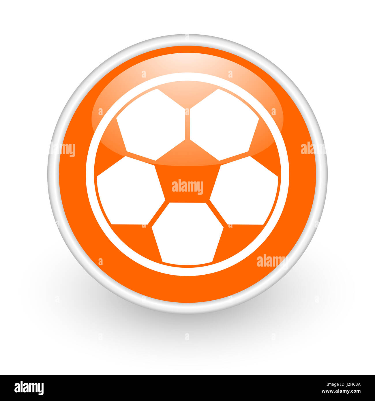 Soccer app icon illustration on hi-res stock photography and images - Alamy