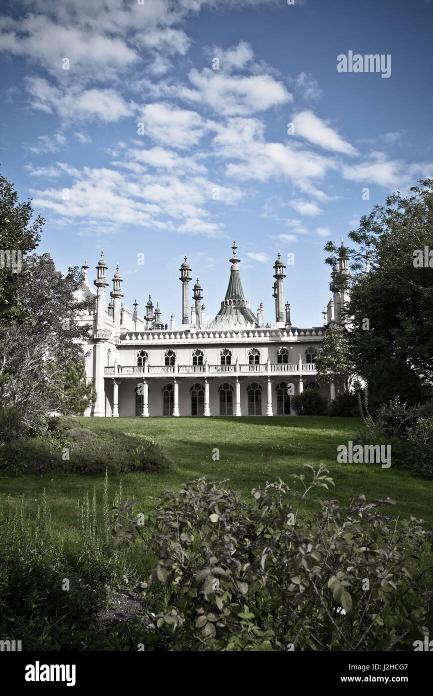 Royal pavilion brighton wall hi-res stock photography and images - Alamy
