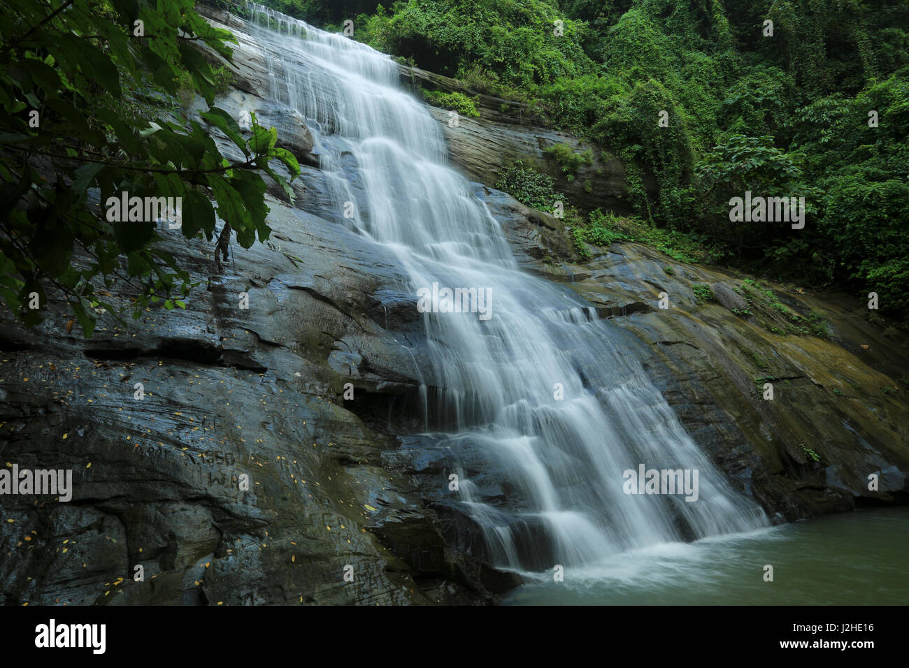 Khoiyachora multisteps waterfalls at Mirsharai Upazila in Chittagong ...