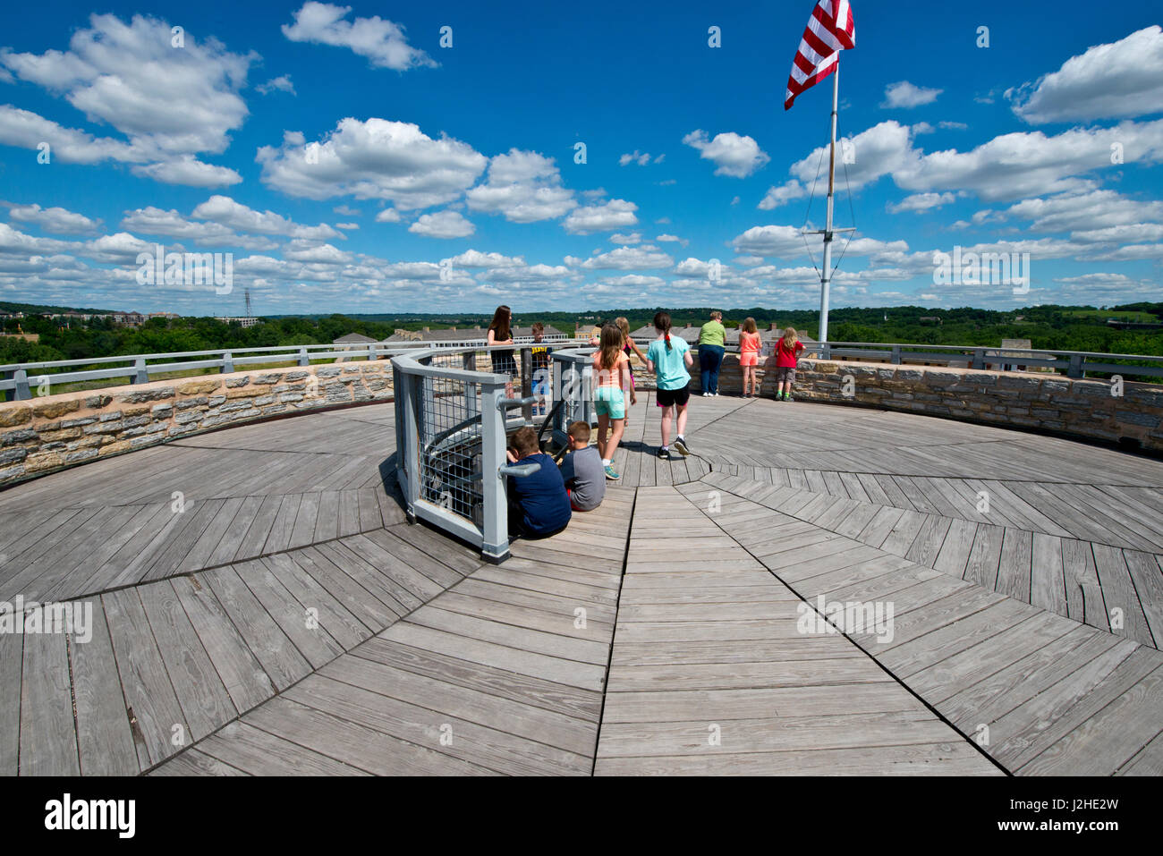 Minnesota, Minneapolis Fort Snelling, Round Tower Roof, Oldest State ...
