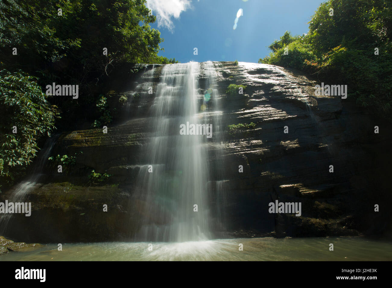 Khoiyachora multisteps waterfalls at Mirsharai Upazila in Chittagong ...