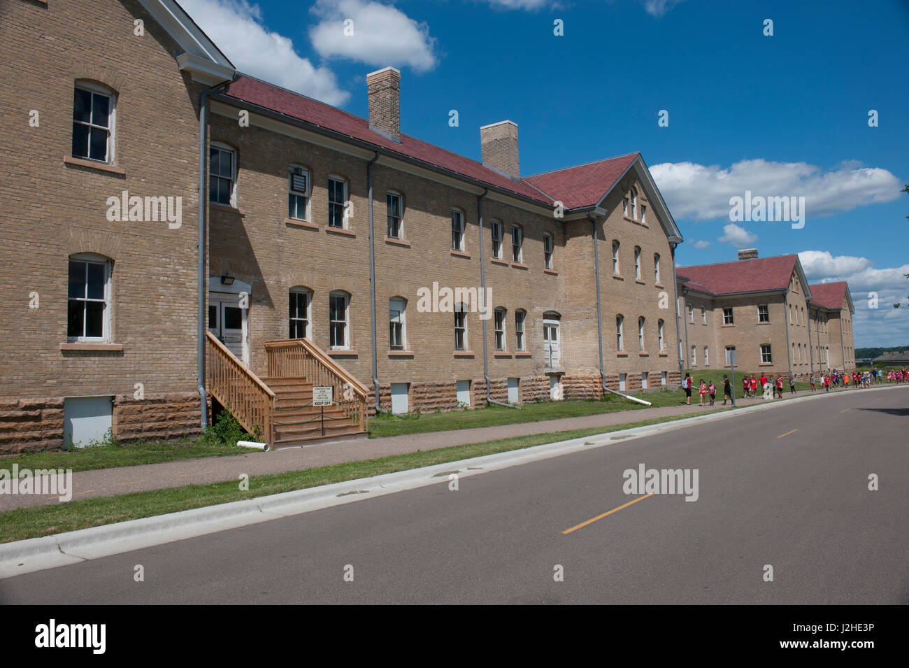 Minnesota, Minneapolis Fort Snelling, Army Barracks Buildings 17 and 18 ...