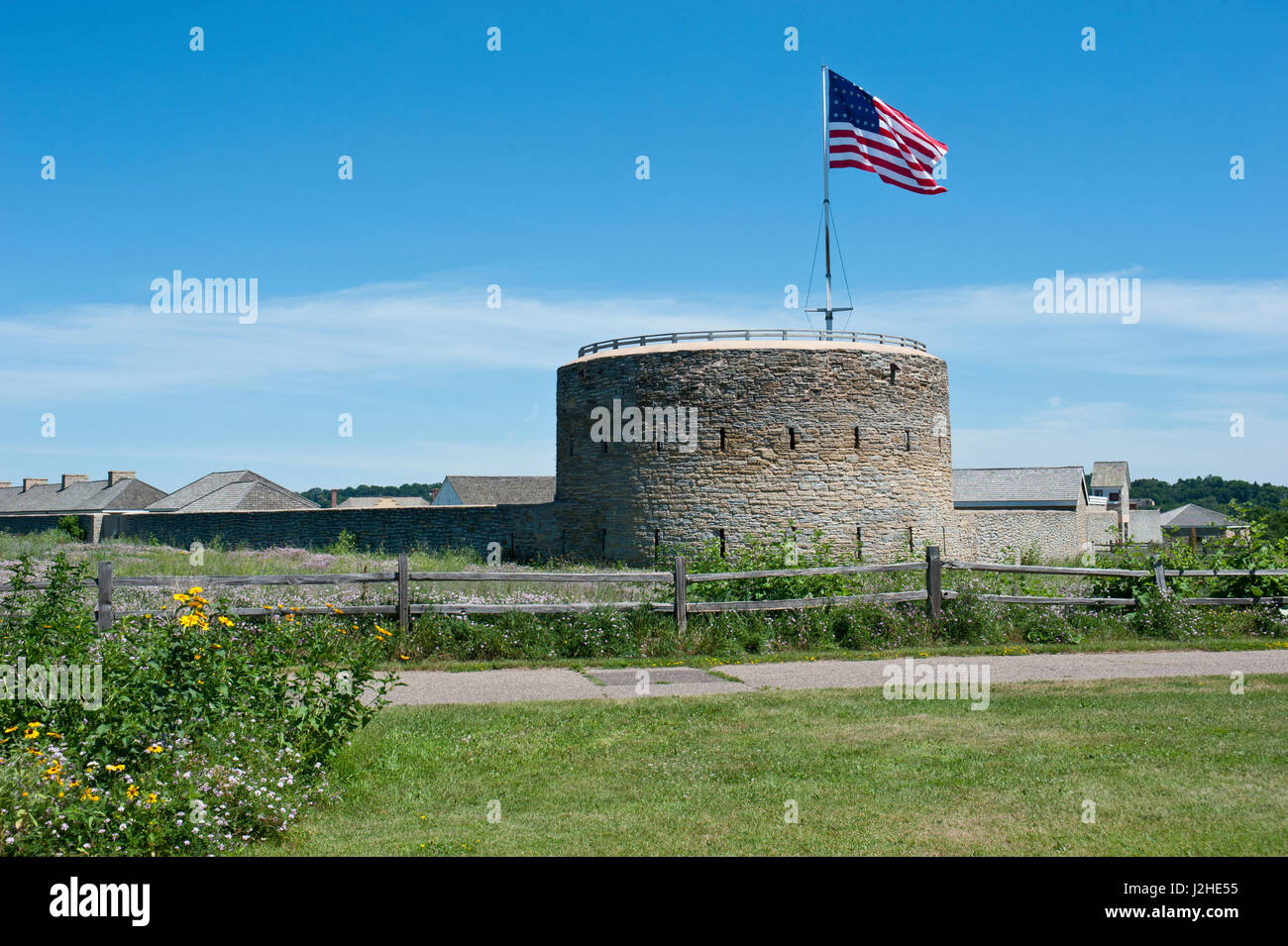 Minnesota, Minneapolis Fort Snelling, Round Tower, Oldest State ...