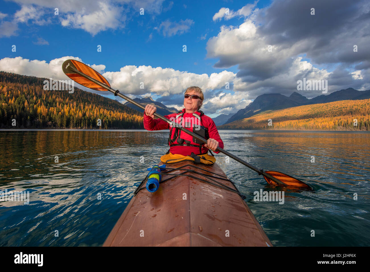 Montana fall kayak hi-res stock photography and images - Alamy