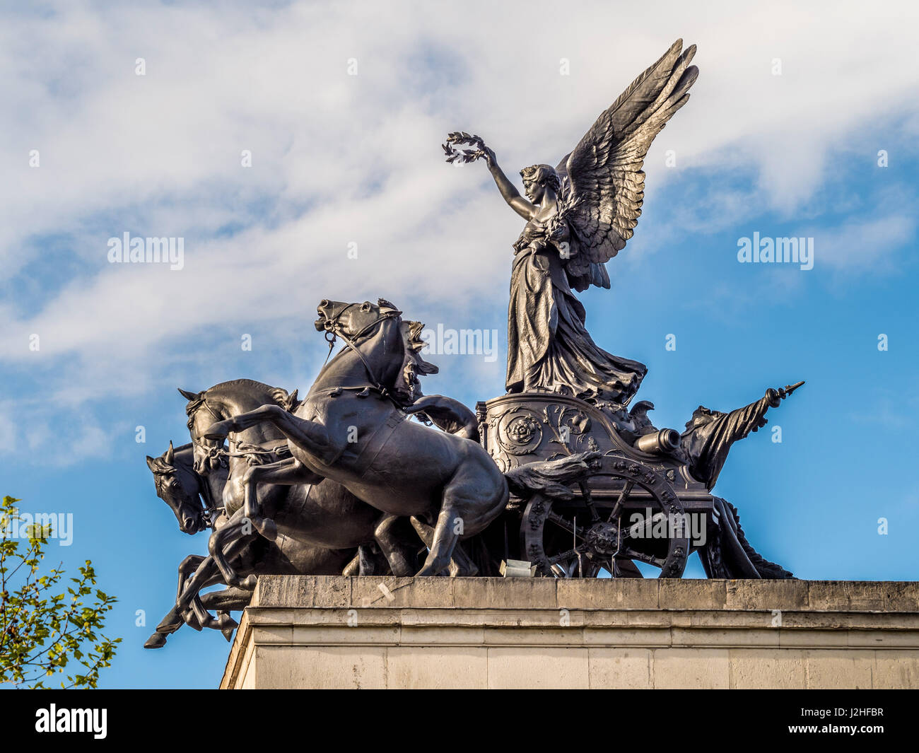 Wellington Arch (Decimus Burton), Hyde Park Corner, London, UK ...