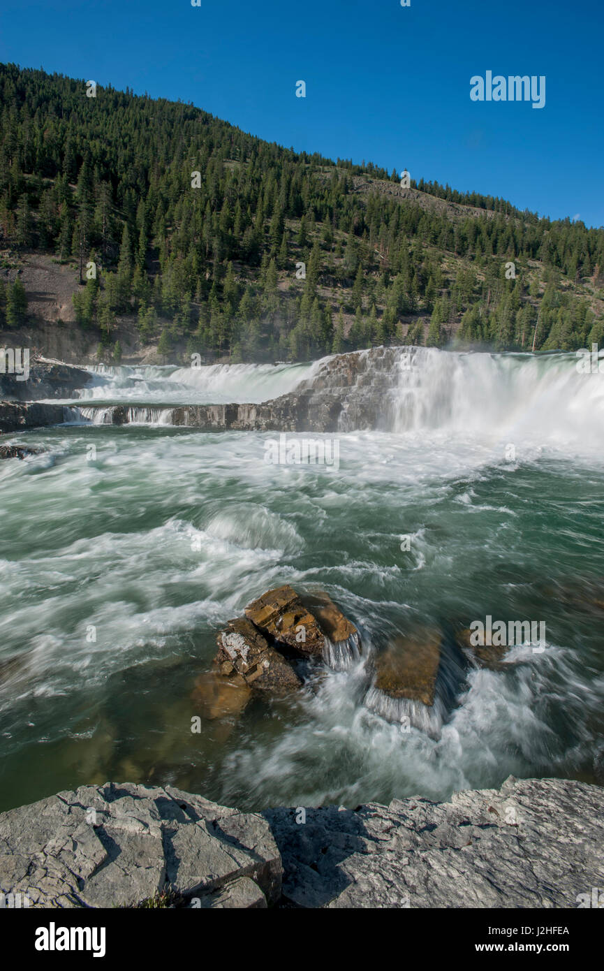 Kootenai Falls near Libby, Montana Stock Photo - Alamy