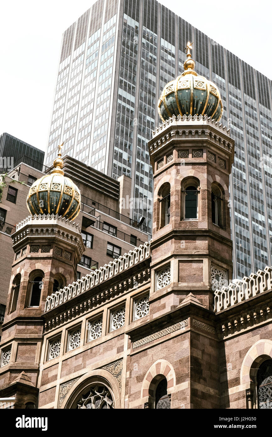 Central synagogue, new york hi-res stock photography and images - Alamy