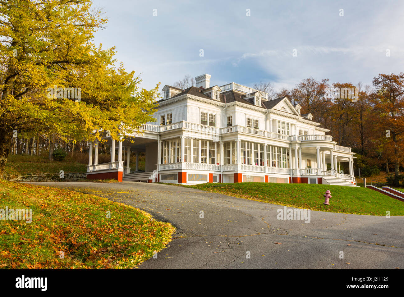 North Carolina, Blue Ridge Parkway, Moses H. Cone Memorial Park, Flat ...