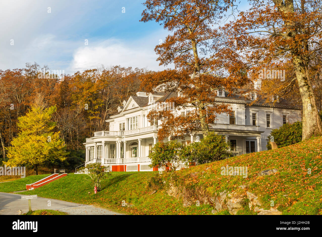 North Carolina, Blue Ridge Parkway, Moses H. Cone Memorial Park, Flat ...
