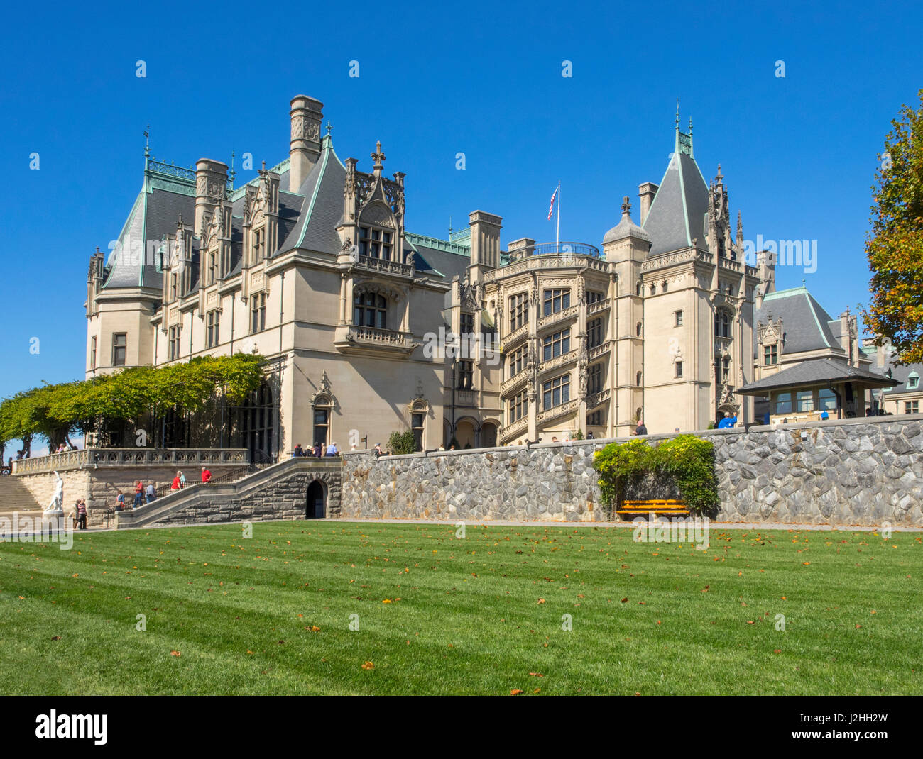 North Carolina, Asheville, Biltmore Estate, Biltmore House (Editorial ...