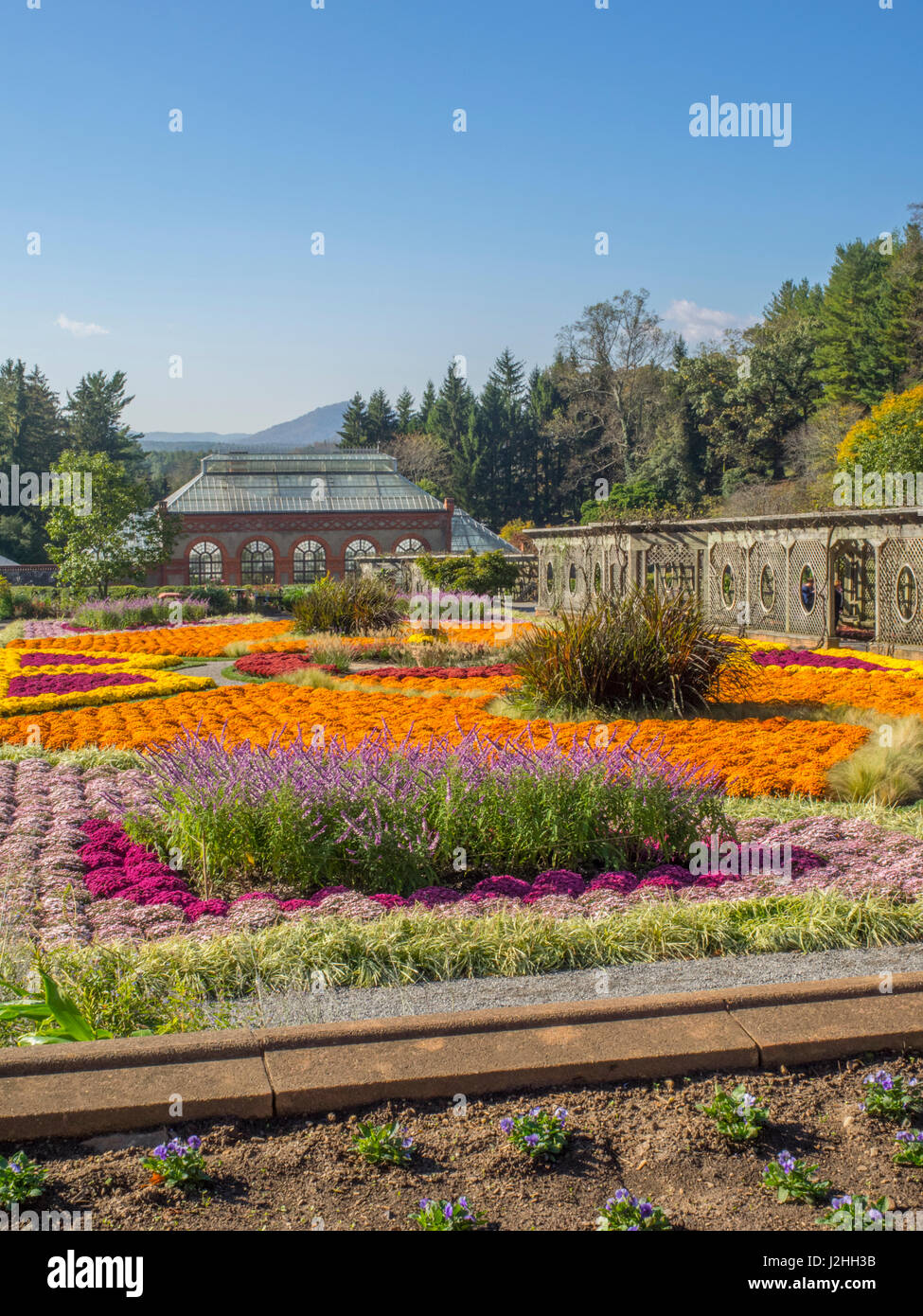 North Carolina, Asheville, Biltmore Estate, Conservatory (Editorial Use ...