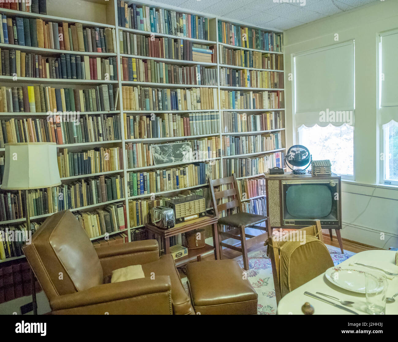 North Carolina, Flat Rock, Carl Sandburg Home, National Historic Site ...