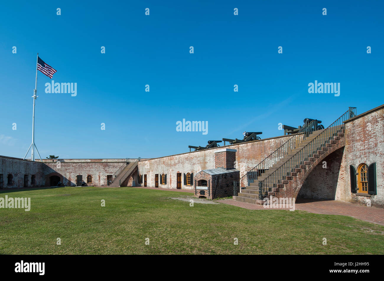 Fort Macon State Park, Atlantic Beach, North Carolina, USA Stock Photo ...
