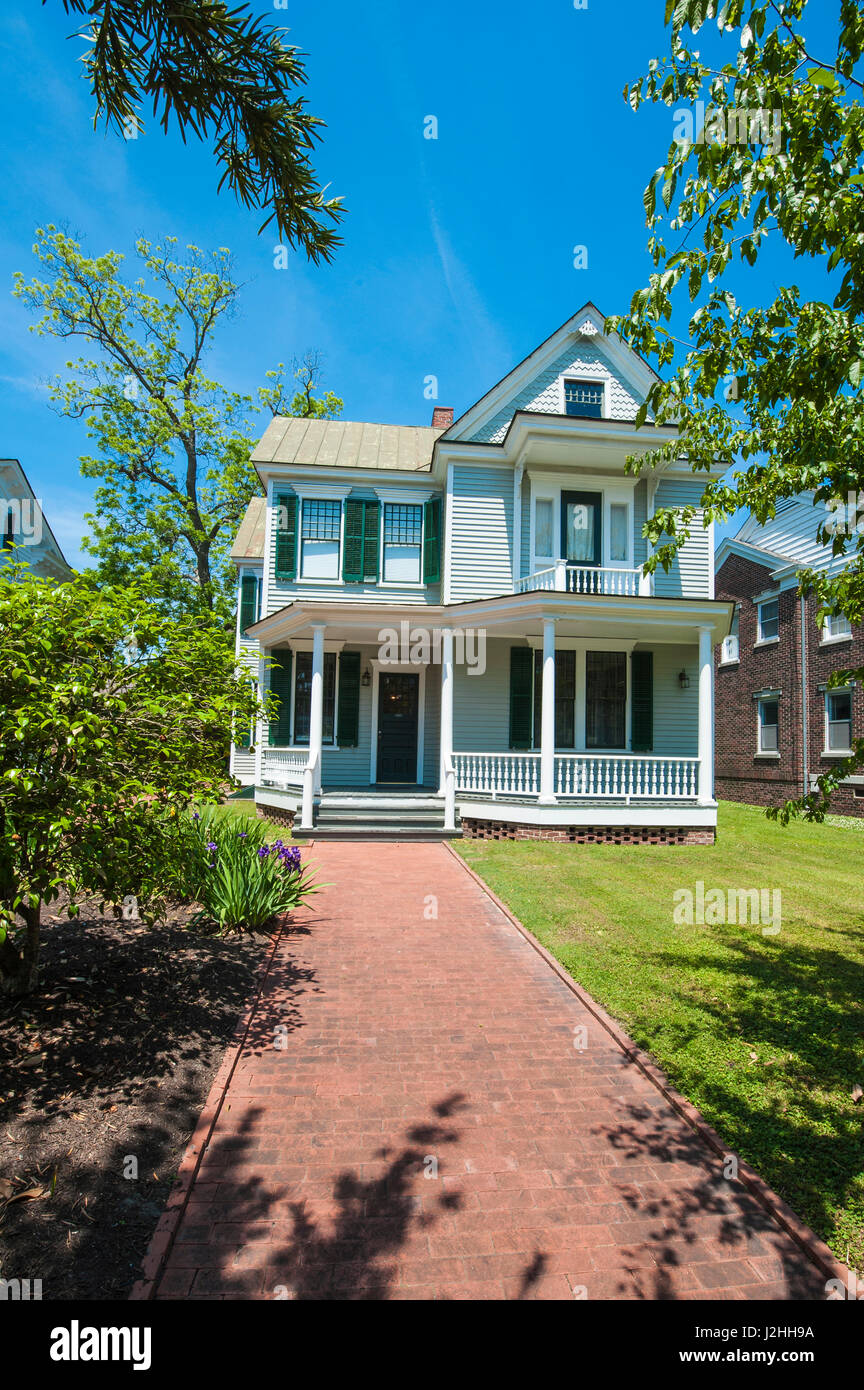 Disosway House and Carraway Library at Tryon Palace, New Bern, North ...