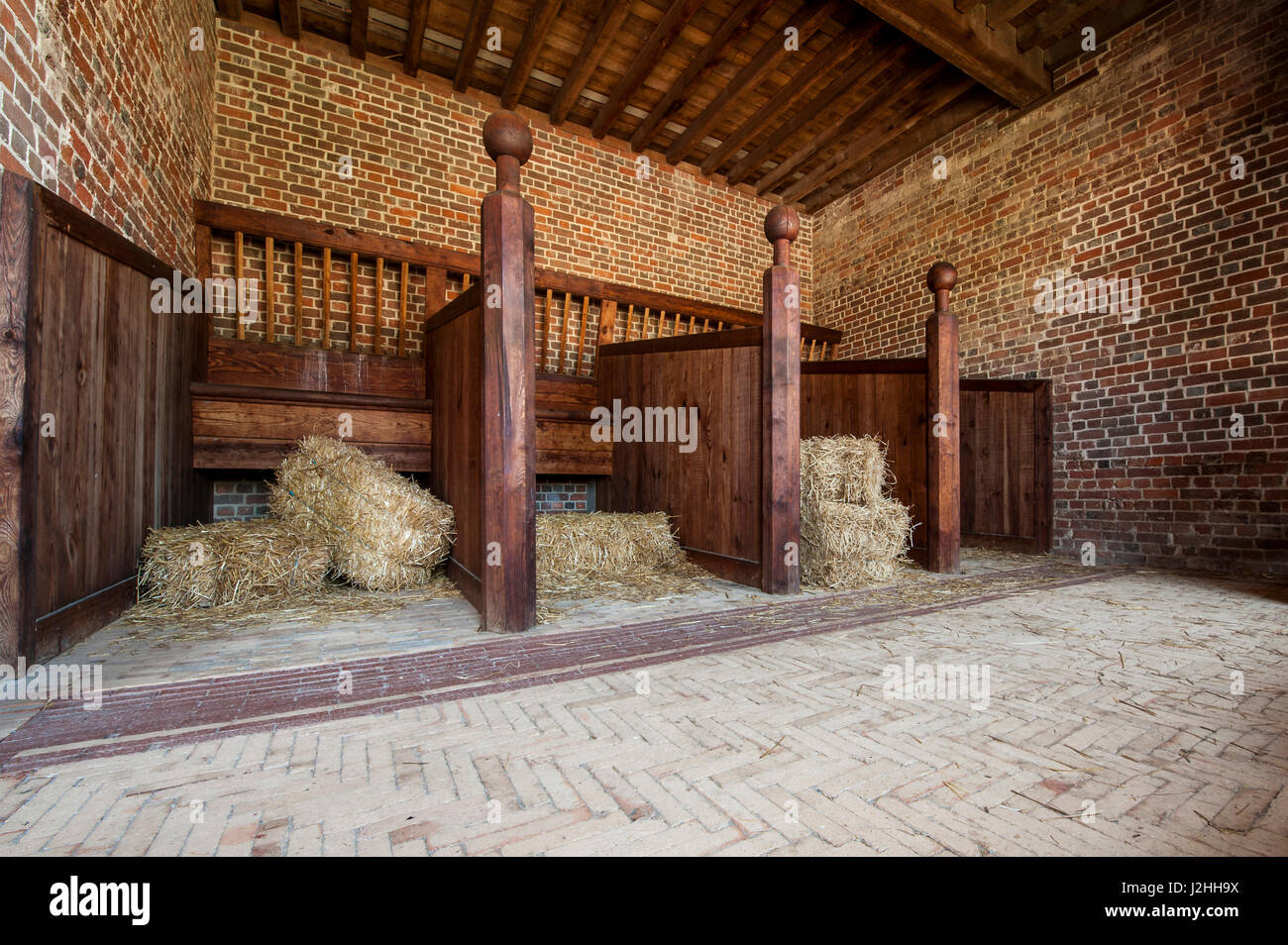 Stables at Tryon Palace, New Bern, North Carolina, USA Stock Photo - Alamy