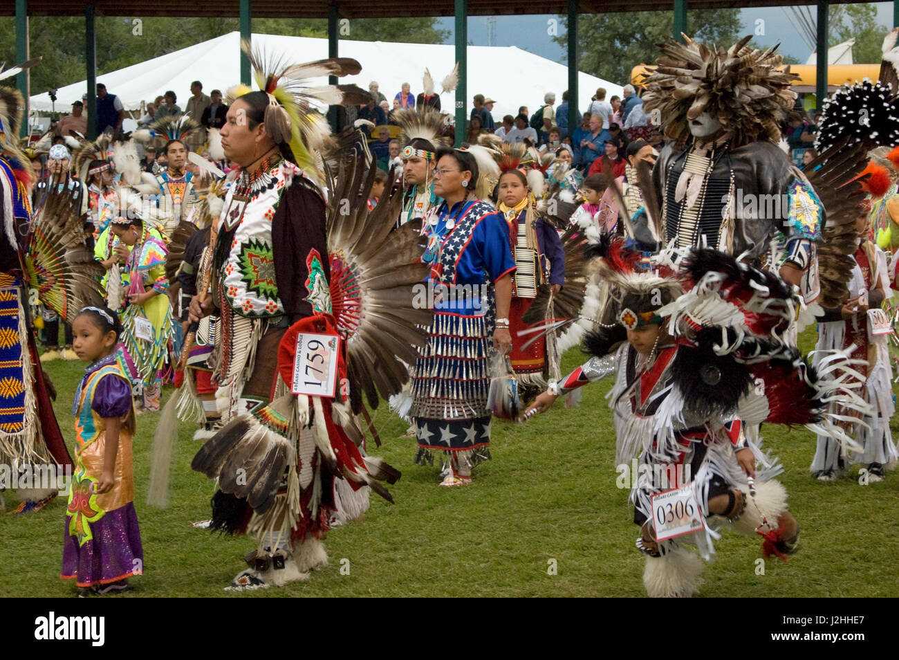 Traditional Pow Wow, Fort Berthold Stock Photo - Alamy