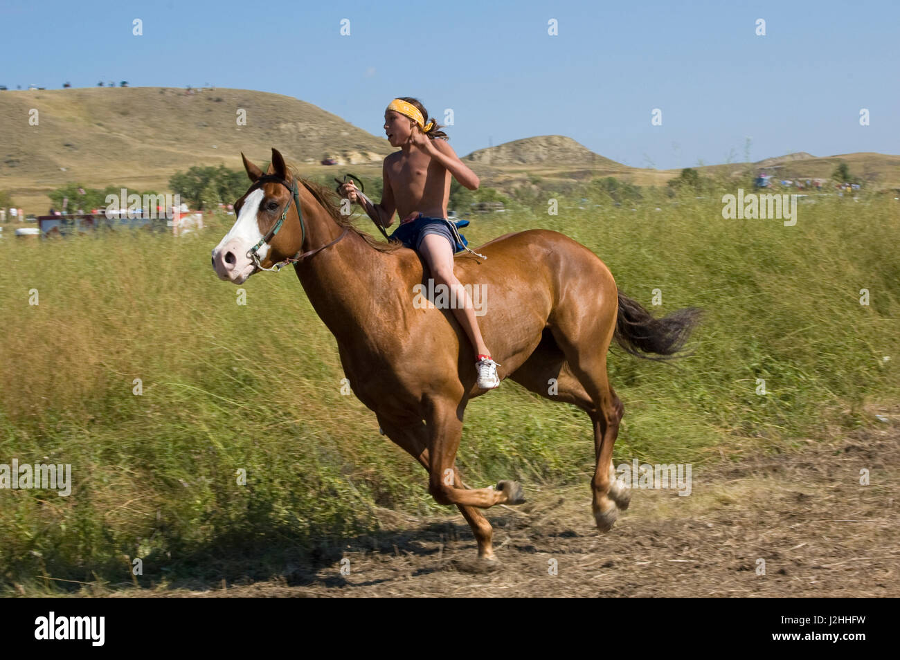 Horses were introduced to the Mandan, Hidatsa and Arikara early on ...
