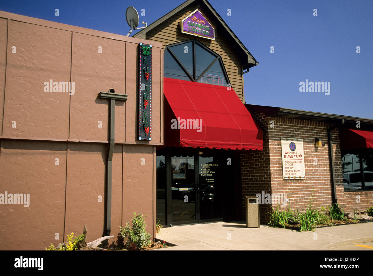 Miami Tribe economic development located inside the Gaming Center ...