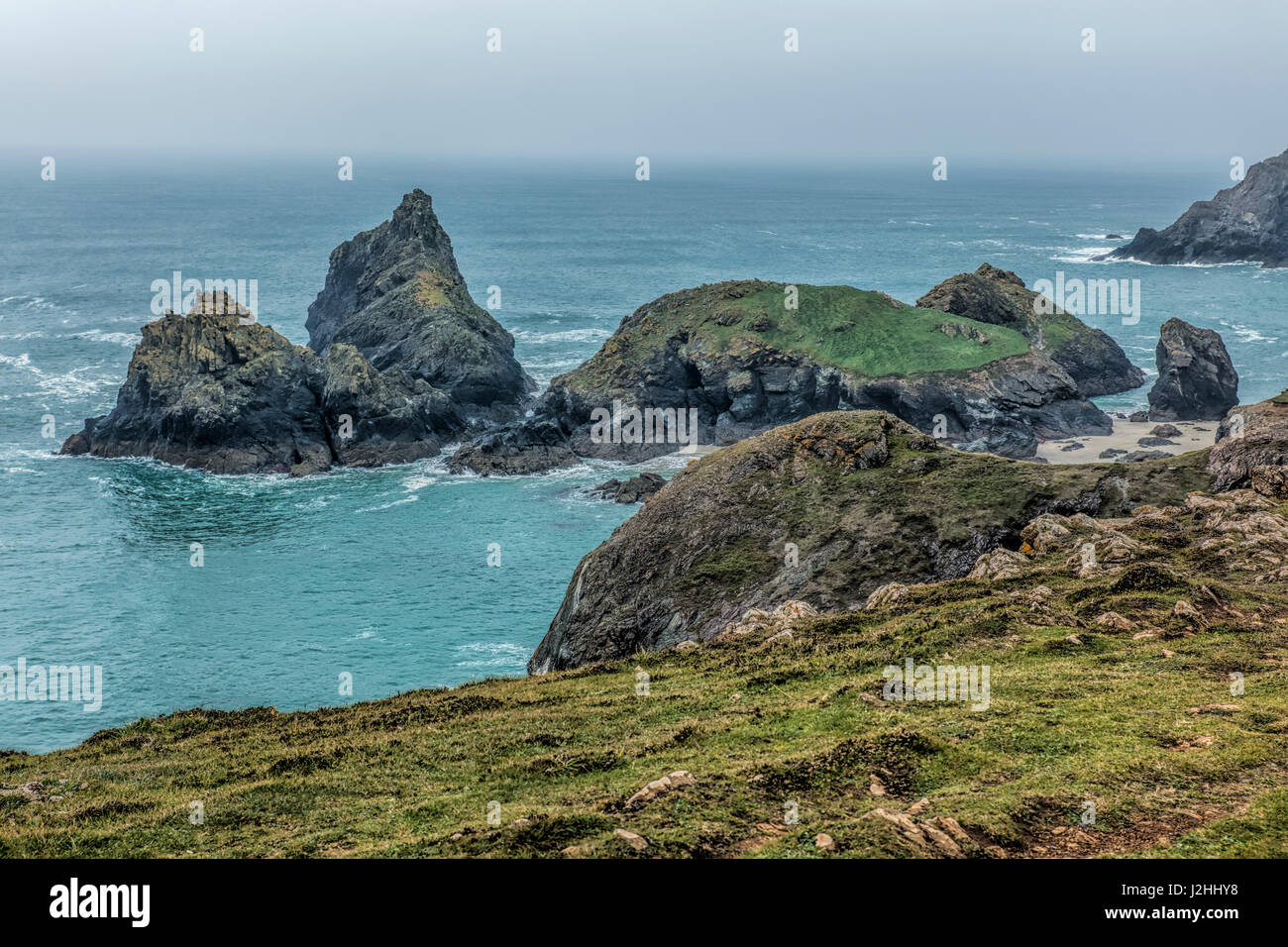 Kynance Cove Cornwall Stock Photo - Alamy