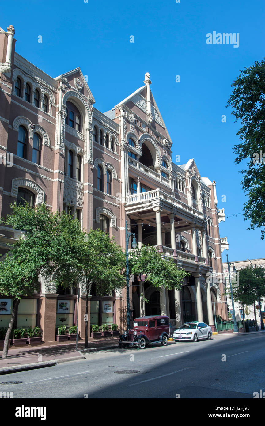 The Driskill Hotel, Austin, Texas, Usa (Editorial Use Only Stock Photo ...