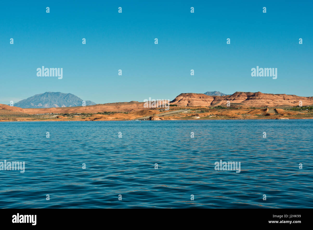 USA, Utah, Ferry Crossing, Lake Powell, Halls Crossing to Bullfrog ...
