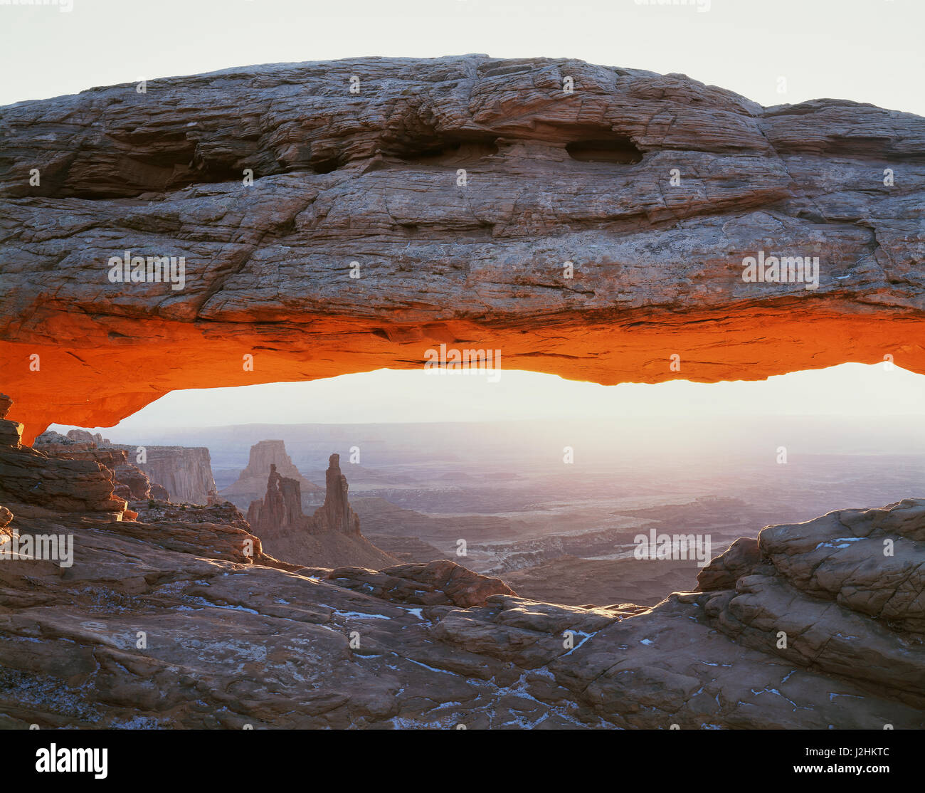 USA, Utah, Canyonlands National Park, Mesa Arch. (Large format sizes ...