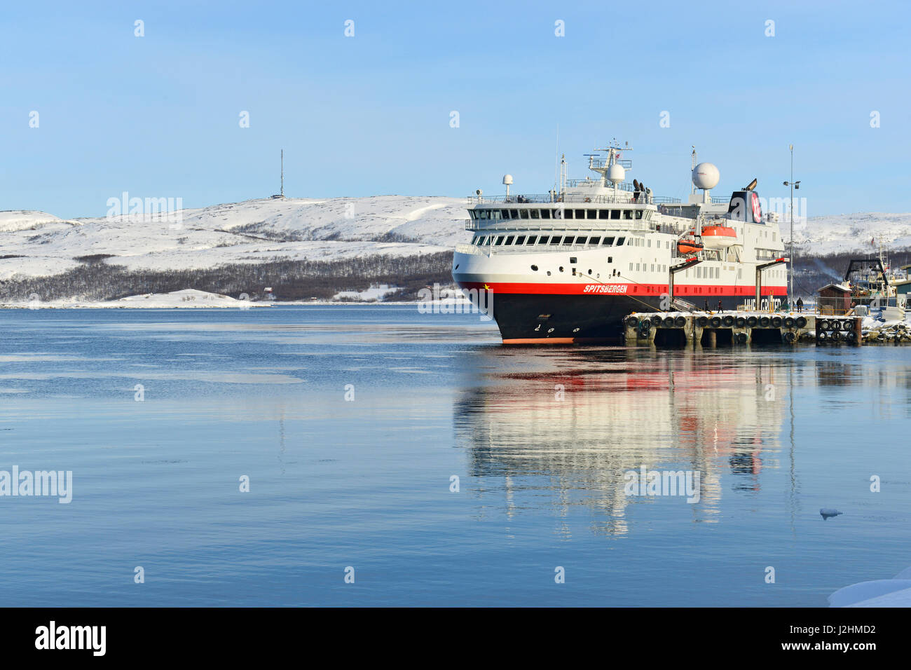 Hurtigruten pier hi-res stock photography and images - Alamy