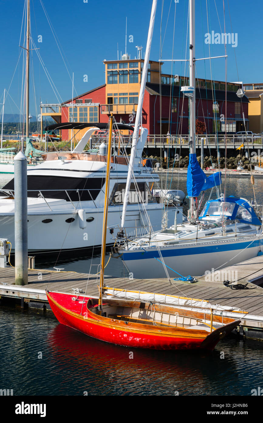 WA, Port Townsend, Point Hudson Marina Stock Photo - Alamy