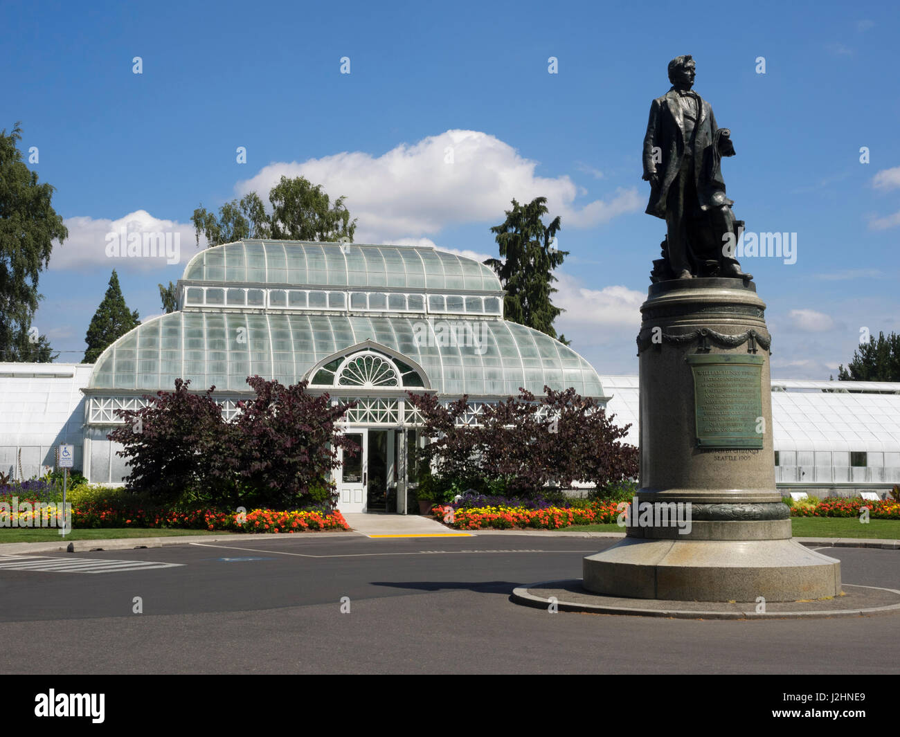 Greenhouse Volunteer Park Conservatory Stock Photos & Greenhouse ...