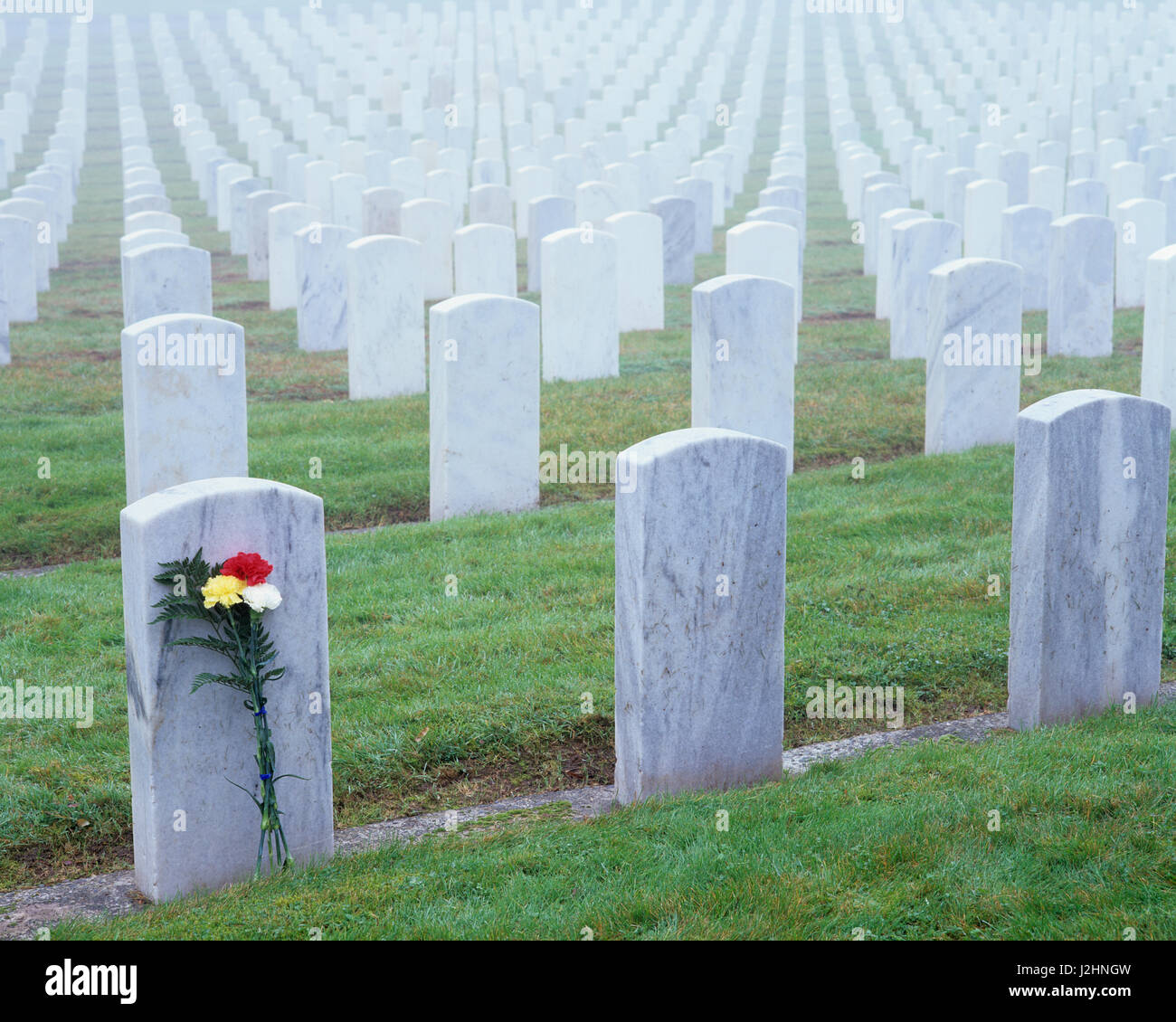 Evergreen memorial cemetery hi-res stock photography and images - Alamy