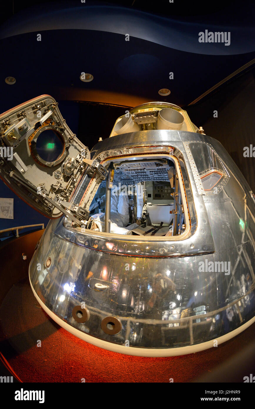 USA, Washington, Seattle. North American Aviation Apollo Command Module ...