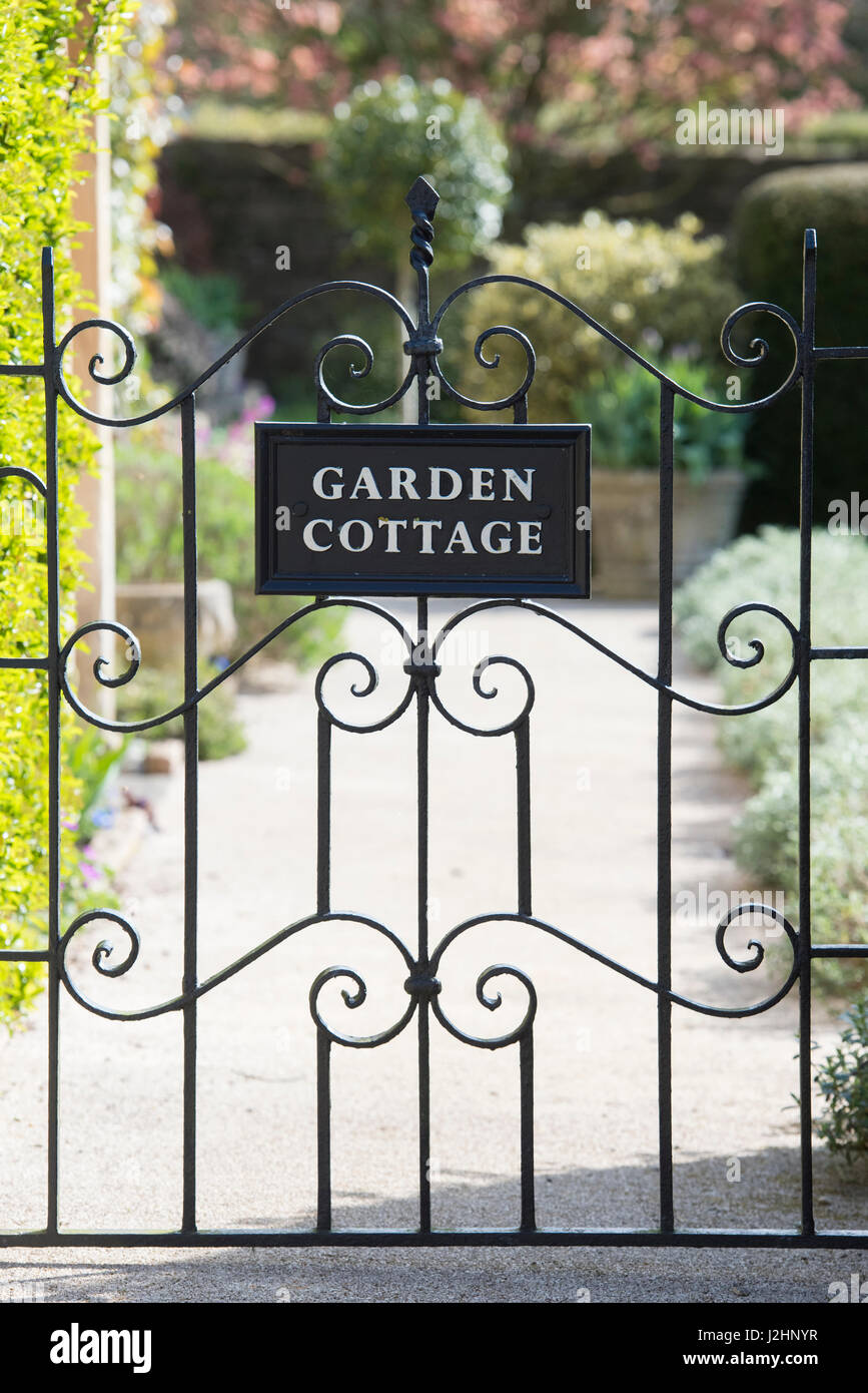Wrought Iron Gate Signs