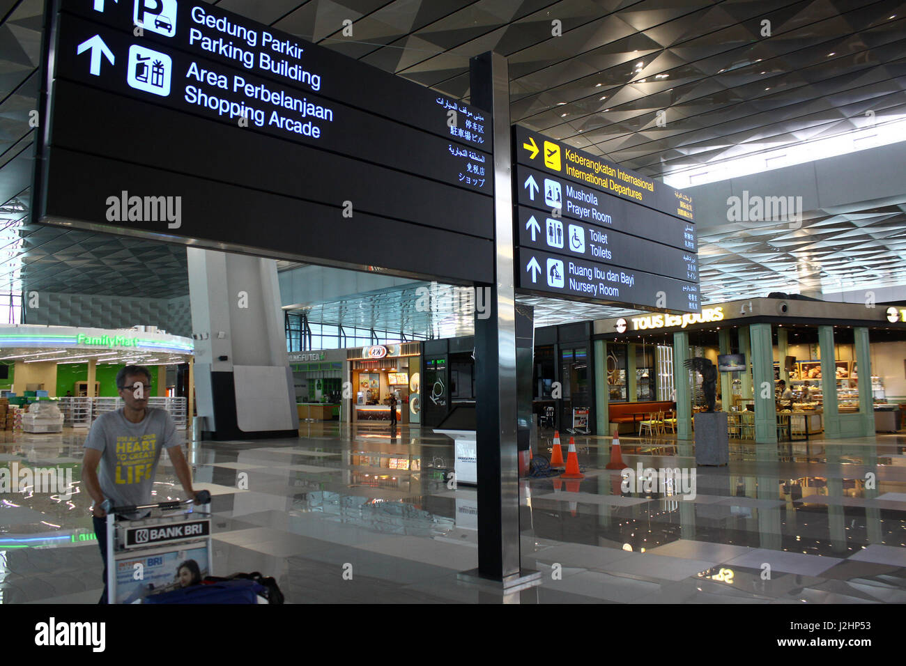 The new Terminal 3 Soekarno-Hatta International Airport will be ...