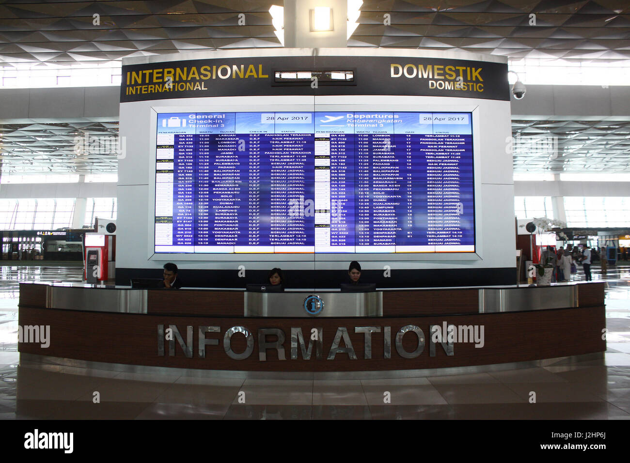 The new Terminal 3 at Soekarno-Hatta International Airport will be ...
