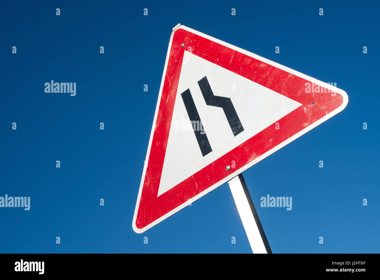 Bottleneck sign hi-res stock photography and images - Alamy