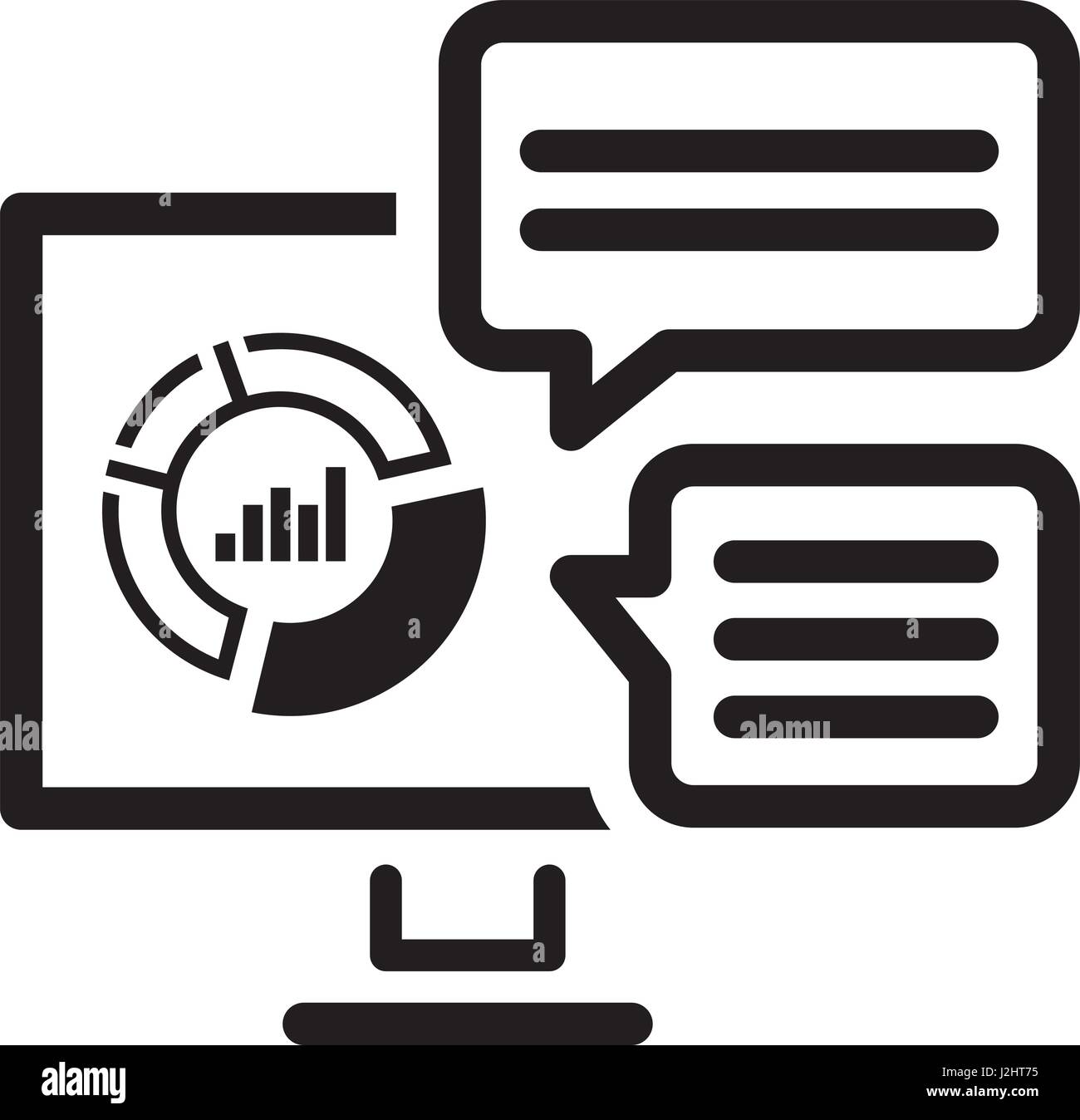 Comment system Stock Vector Images - Alamy