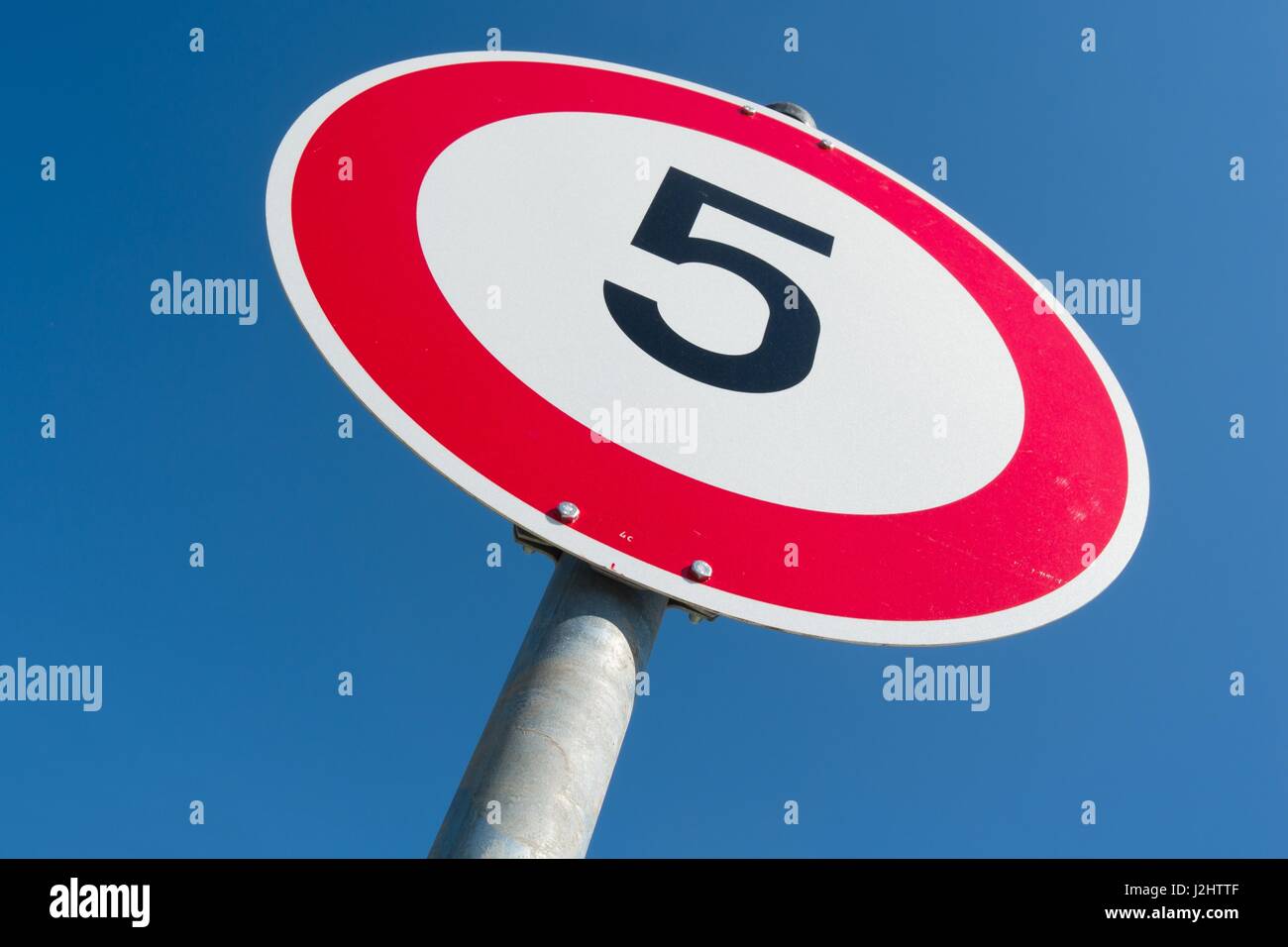 German speed limit traffic sign hi-res stock photography and images - Alamy
