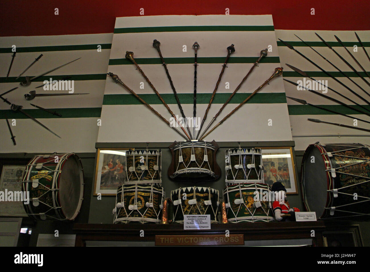 Brecon Regimental War Museum Stock Photo - Alamy