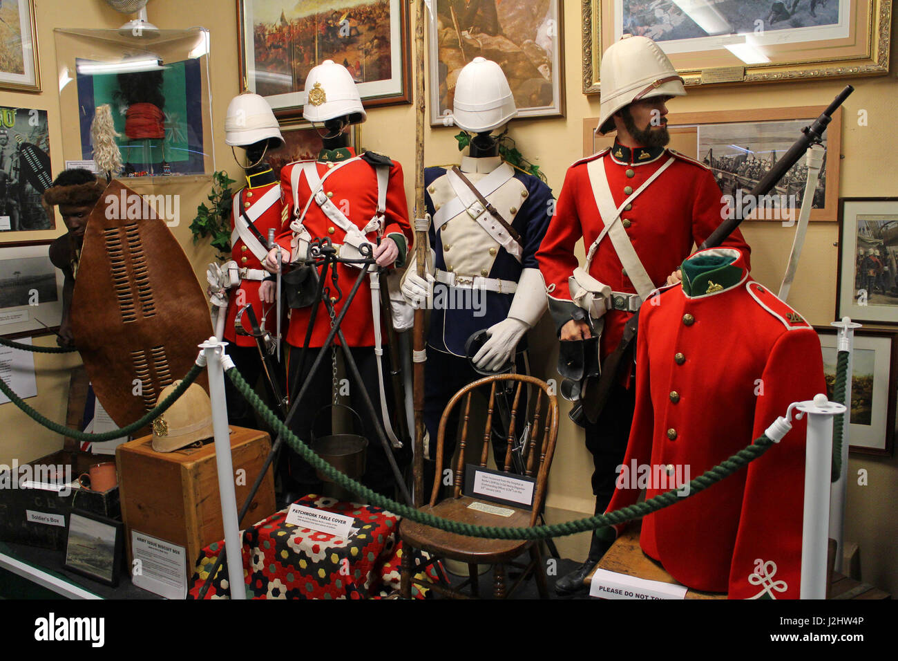 Brecon Regimental War Museum Stock Photo - Alamy